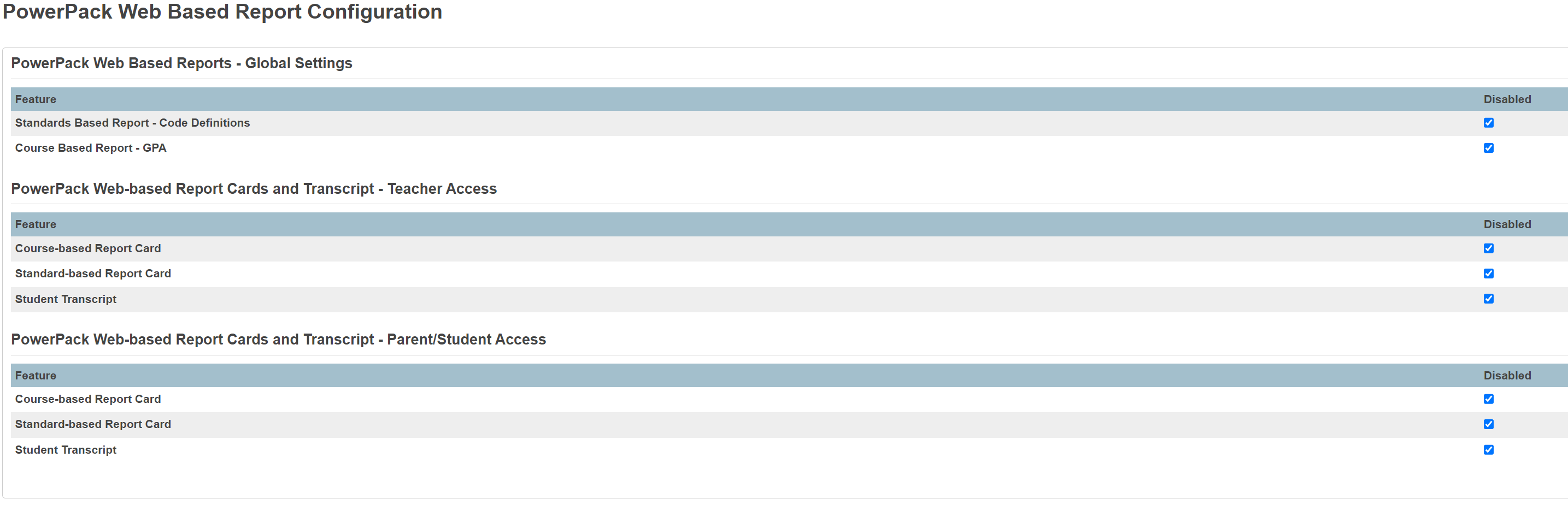 Teacher portal start page - PowerSchool Community